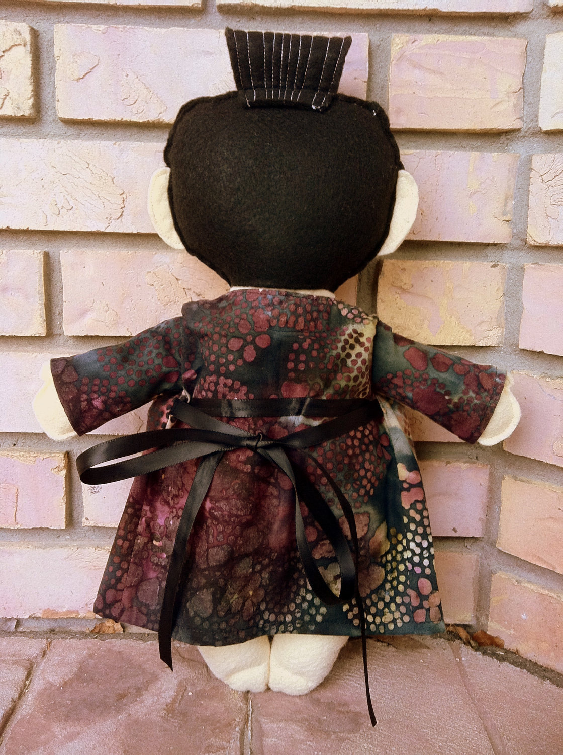 Boy Doll Felt Sumo Wrestler With Removable Kimono - 16" Plushie ...